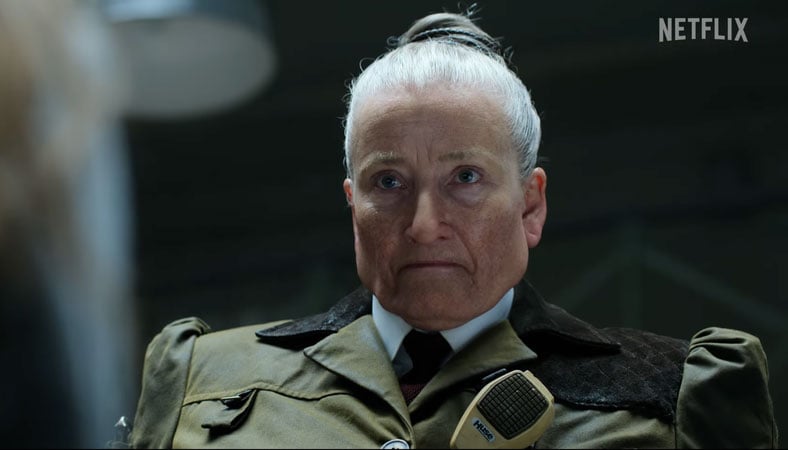 Check out the first look of Emma Thompson as Miss Trunchbull
