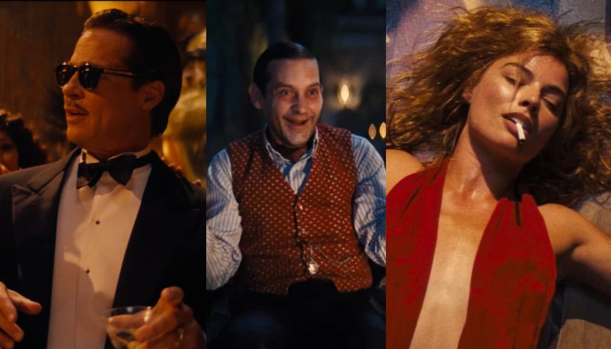 Watch: Brad Pitt, Margot Robbie, Tobey Maguire party it out in Babylon trailer
