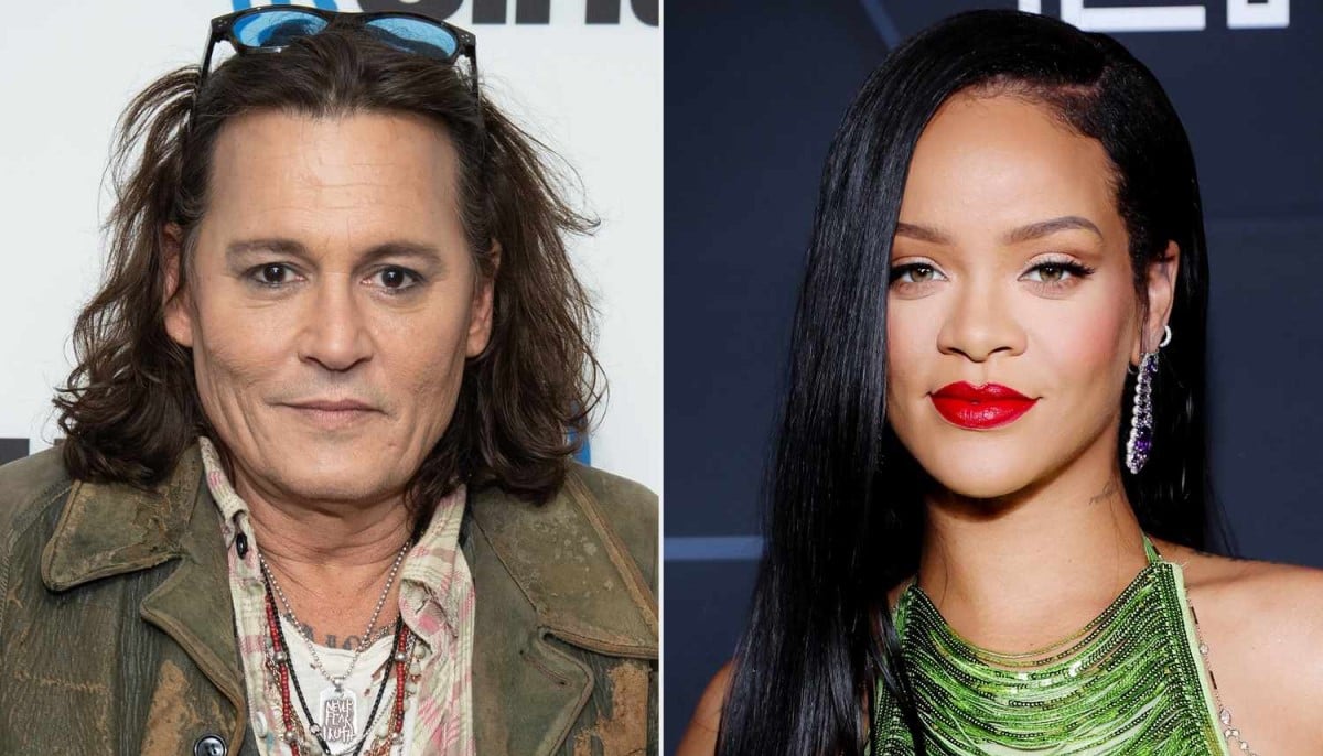 Johnny Depp cameos in Rihanna's Savage X Fenty fashion show