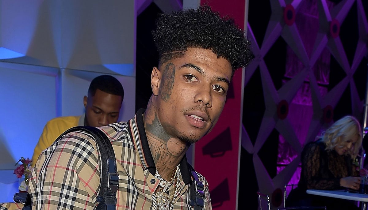 Blueface leaked video shows rapper attempting murder
