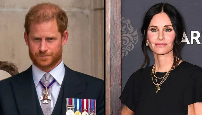 Prince Harry reveals having a serious crush on Courtney Cox