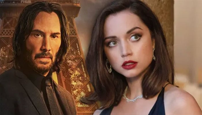 Ana de Armas gets roughed up by Keanu Reeves